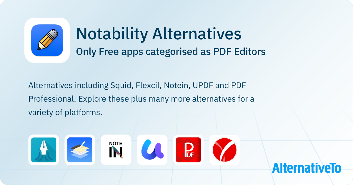 Free Notability Alternatives: Top 7 PDF Editors | AlternativeTo