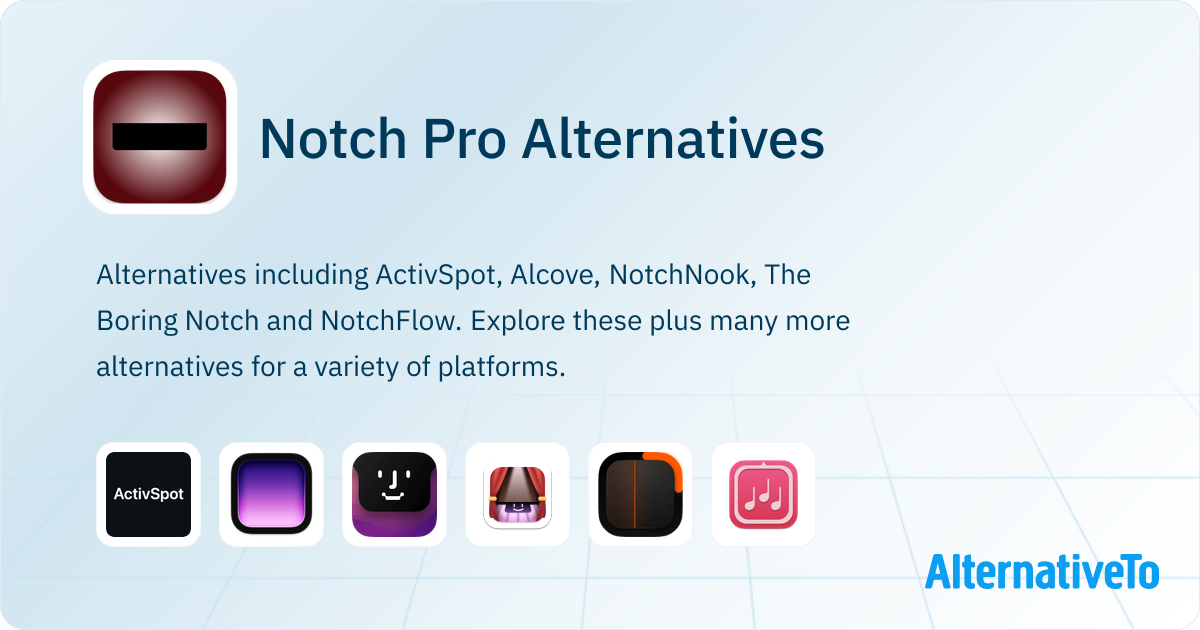 Notch Pro Alternatives - Explore Similar Software | AlternativeTo