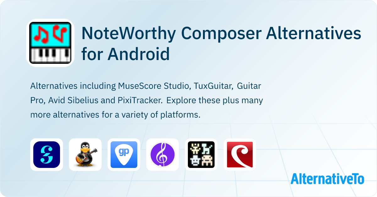 NoteWorthy Composer Alternatives for Android: Top 7 Music Production ...