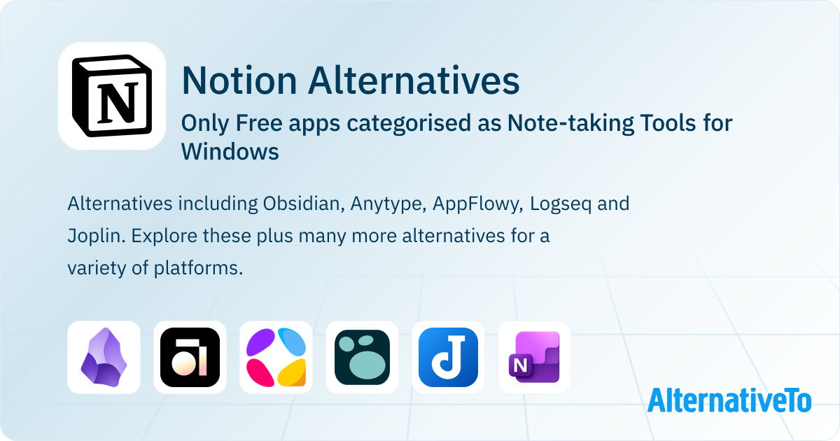 Free Notion Alternatives for Windows: Top 12 Note-taking Tools ...