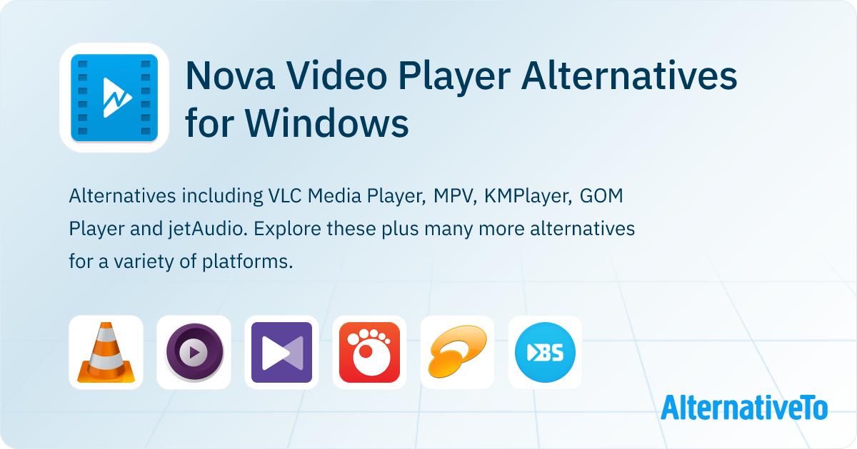 Nova Video Player Alternatives for Windows: Top 13 Media Players ...
