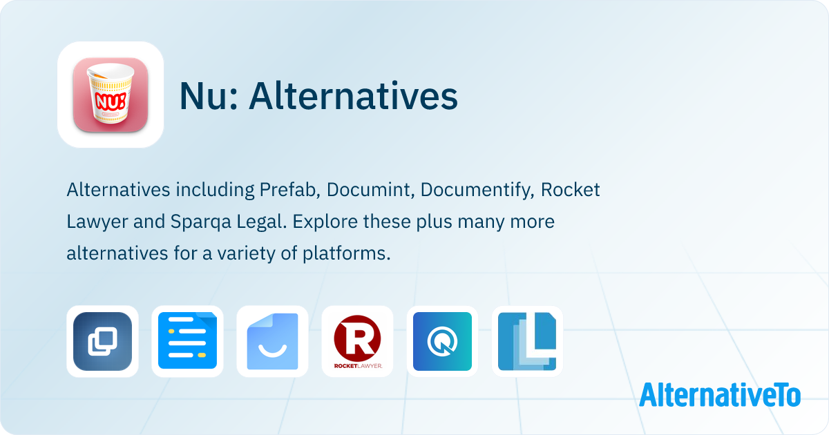 Nu: Alternatives - Explore Similar Software | AlternativeTo