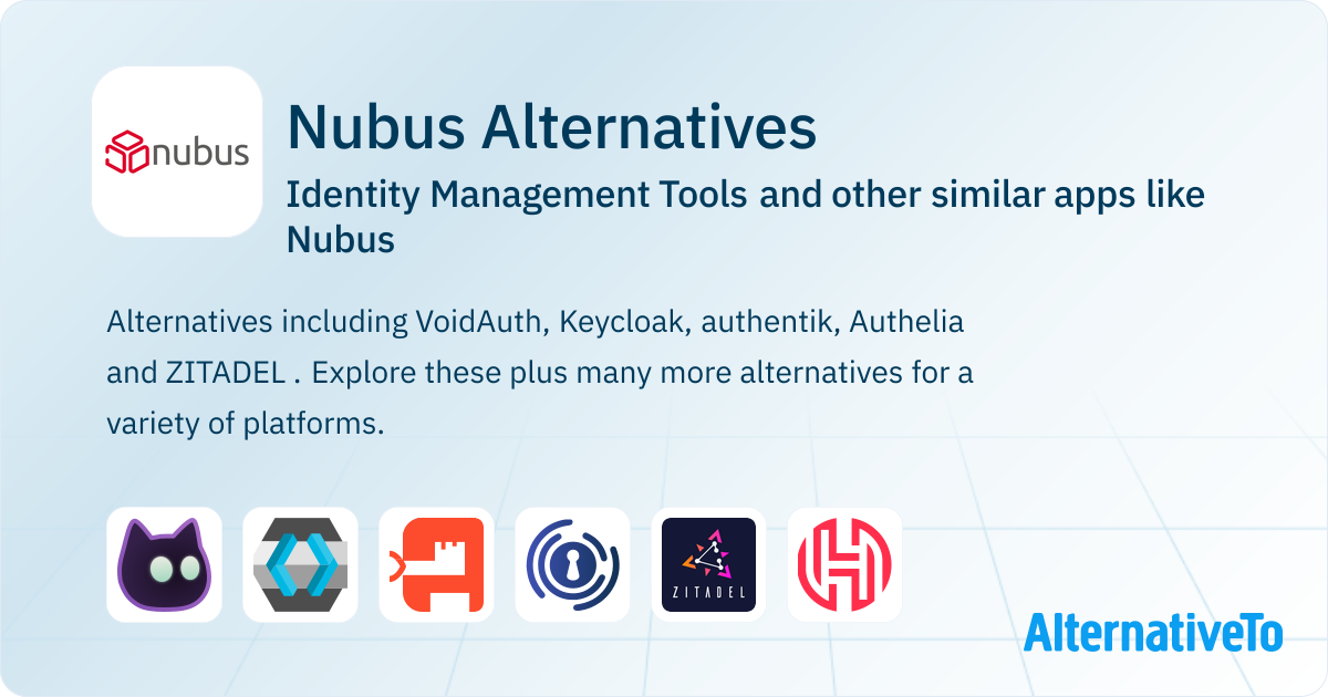 Nubus Alternatives: Top 12 Identity Management Tools & Similar Apps ...