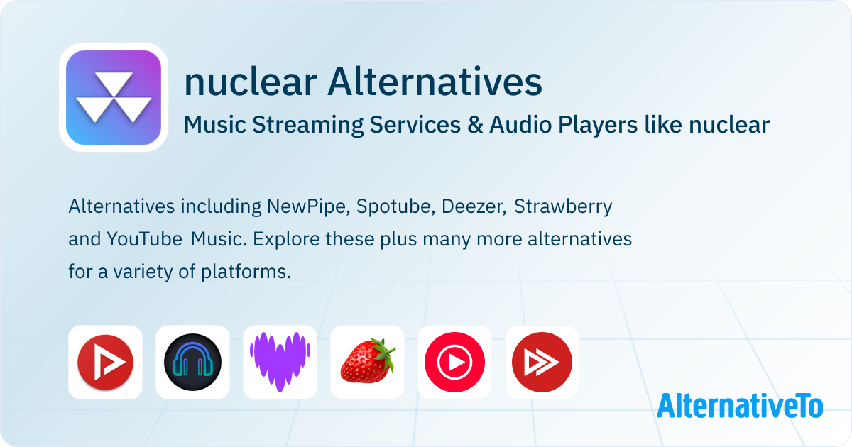 nuclear Alternatives: Top 12 Music Streaming Services | AlternativeTo