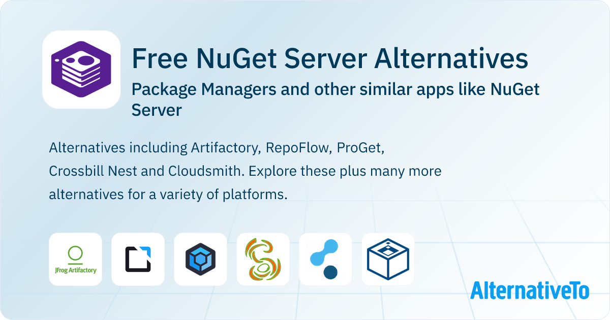 Free NuGet Server Alternatives: Top 6 Package Managers & Similar Apps ...