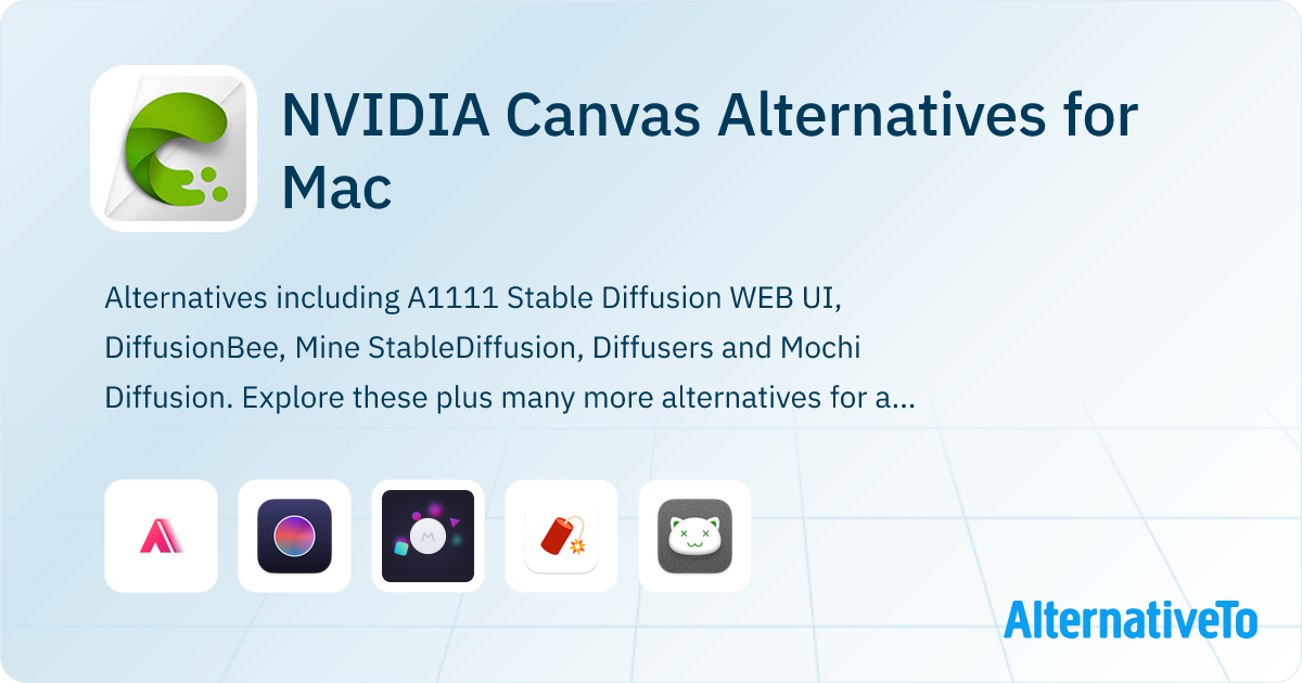 NVIDIA Canvas Alternatives for Mac: Top 5 AI Image Generators & Similar ...