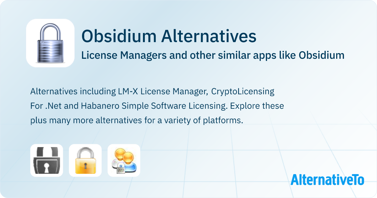 Obsidium Alternatives: Top 3 License Managers & Similar Apps ...