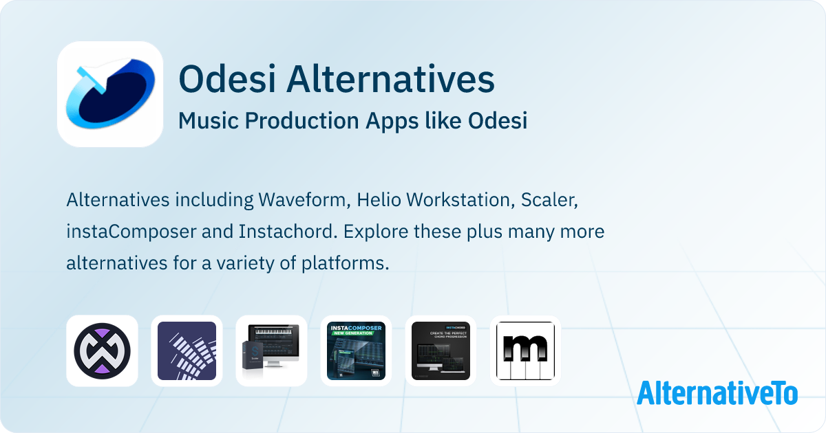 Odesi Alternatives: Top 12 Music Production & Similar Apps | AlternativeTo