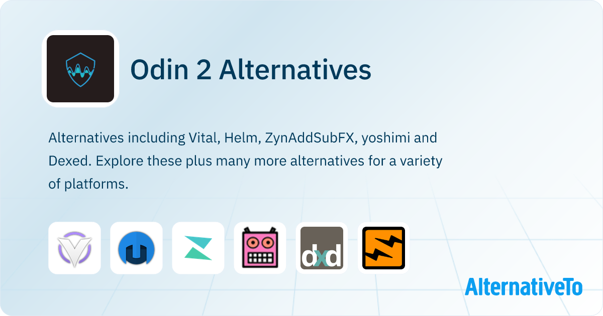 Odin 2 Alternatives - Explore Similar Software | AlternativeTo