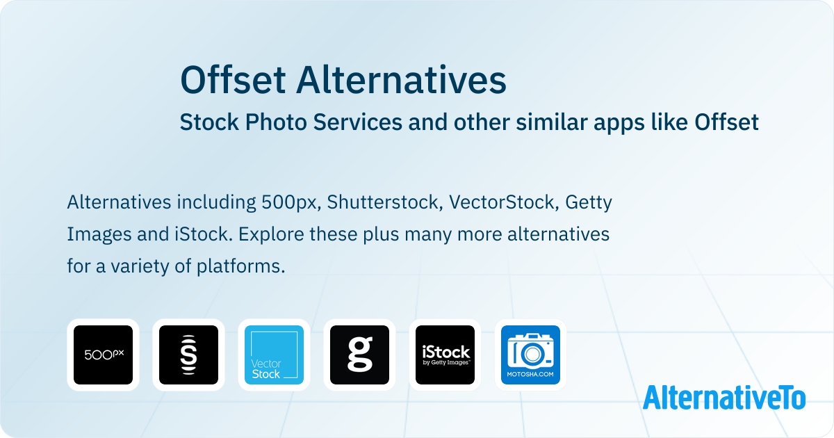Offset Alternatives: Top 12 Stock Photo Services & Similar Websites ...