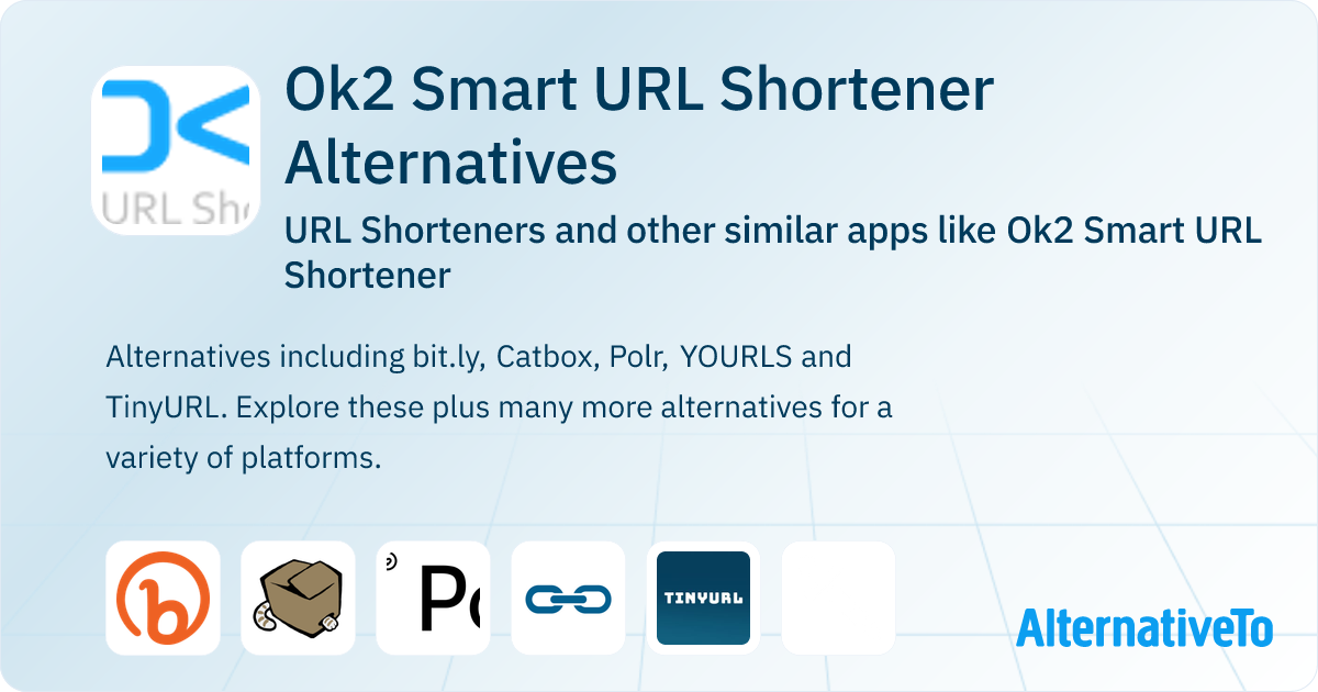 Ok2 Smart Url Shortener Alternatives Top 12 Url Shorteners Similar