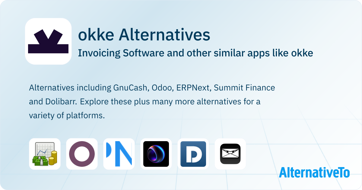 okke Alternatives: Top 12 Invoicing Software & Similar Apps | AlternativeTo