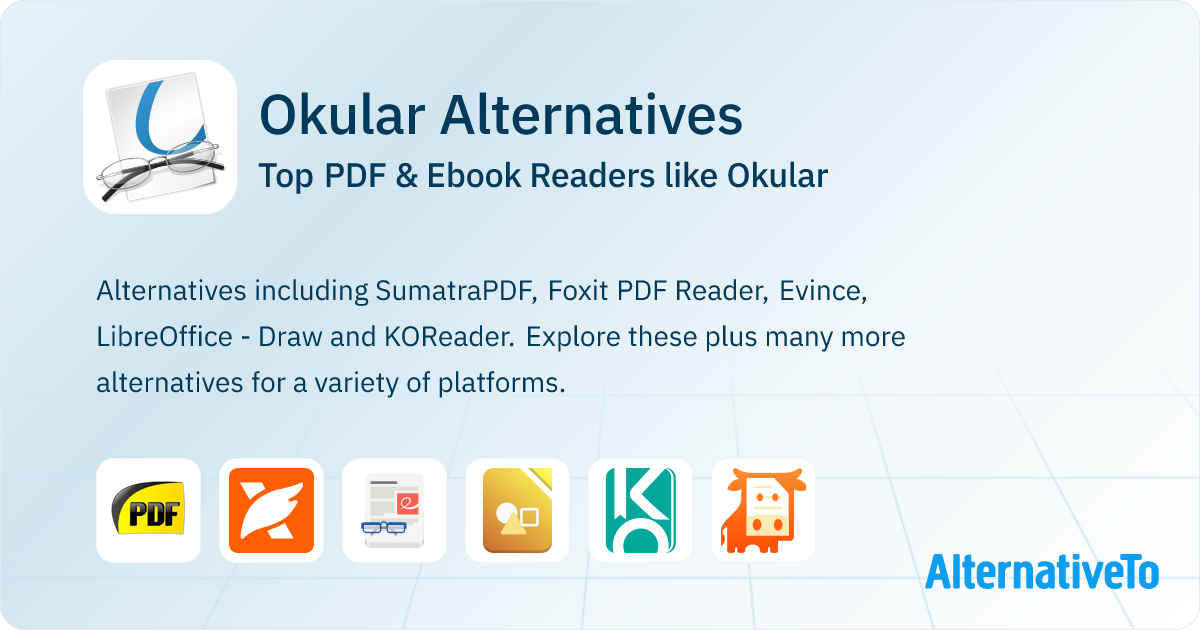 Great Okular Alternatives: Top PDF & Ebook Readers in 2026 | AlternativeTo