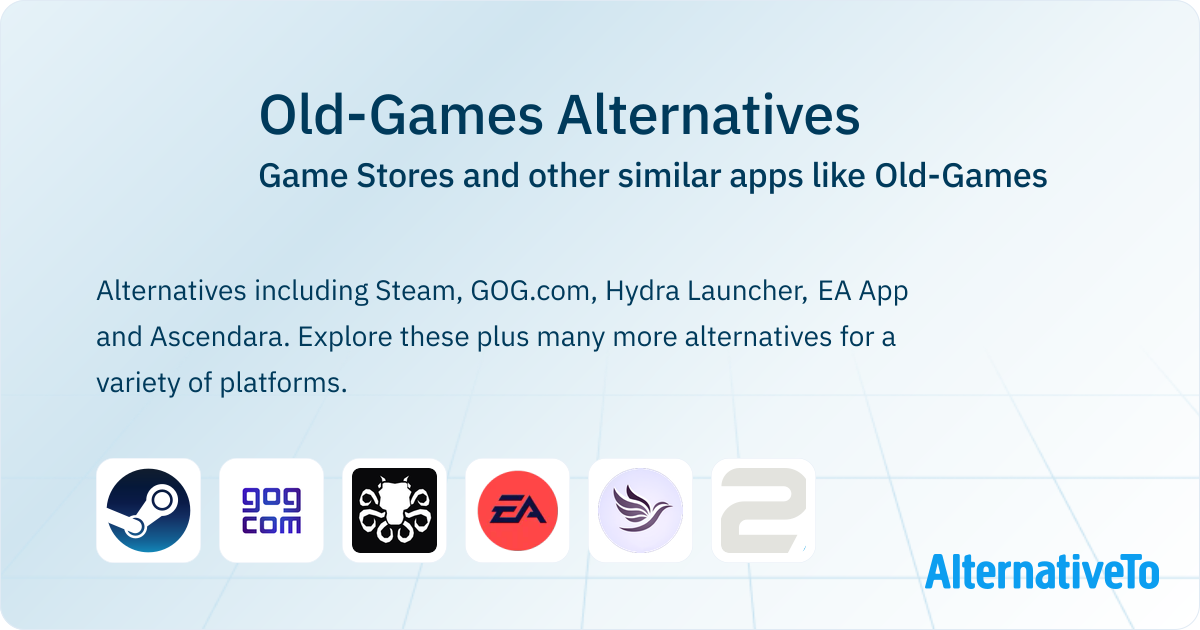 Old-Games Alternatives: Top 24 Game Stores & Similar Websites ...