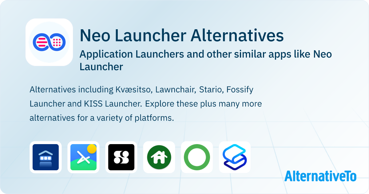 Neo Launcher Alternatives: Top 12 Application Launchers & Similar Apps ...