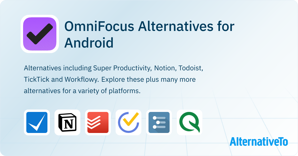 OmniFocus Alternatives for Android: Top 12 Todo List Managers ...
