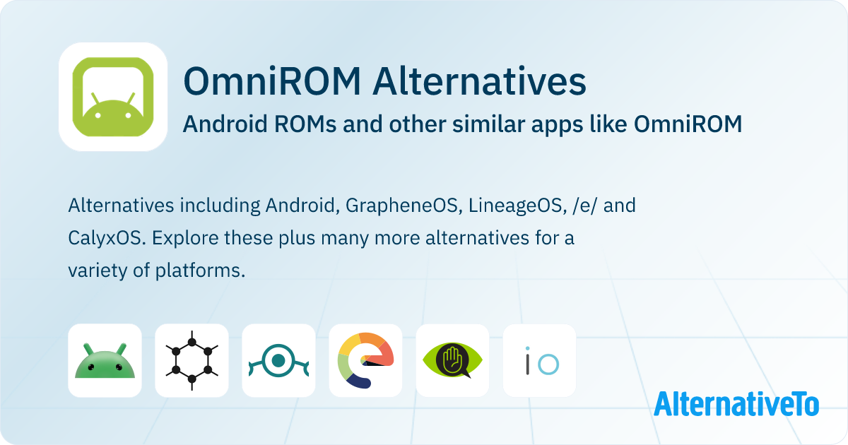 OmniROM Alternatives: Top 12 Android ROMs & Similar Apps | AlternativeTo