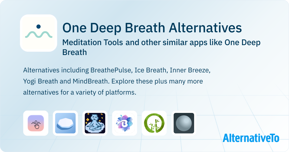 One Deep Breath Alternatives: Top 18 Meditation Tools & Similar Apps ...