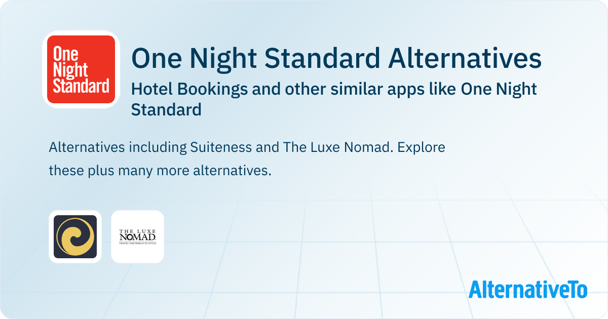 One Night Standard Alternatives: Top 2 Hotel Bookings & Similar Apps ...