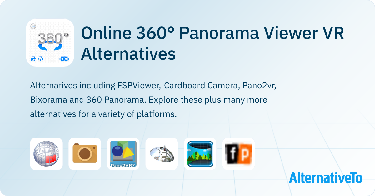 Online 360° Panorama Viewer VR Alternatives - Explore Similar Sites ...