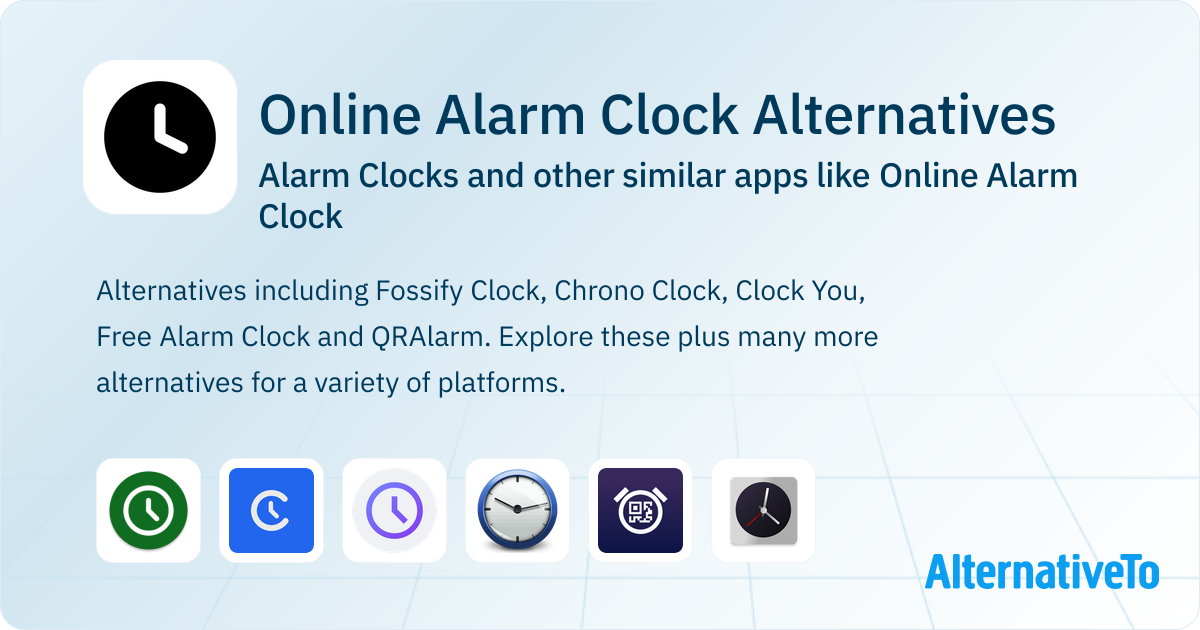 Online Alarm Clock Alternatives: Top 18 Alarm Clocks & Similar Websites ...