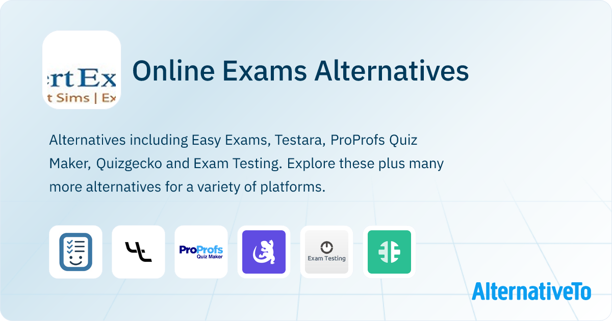 Online Exams Alternatives - Explore Similar Sites & Apps | AlternativeTo