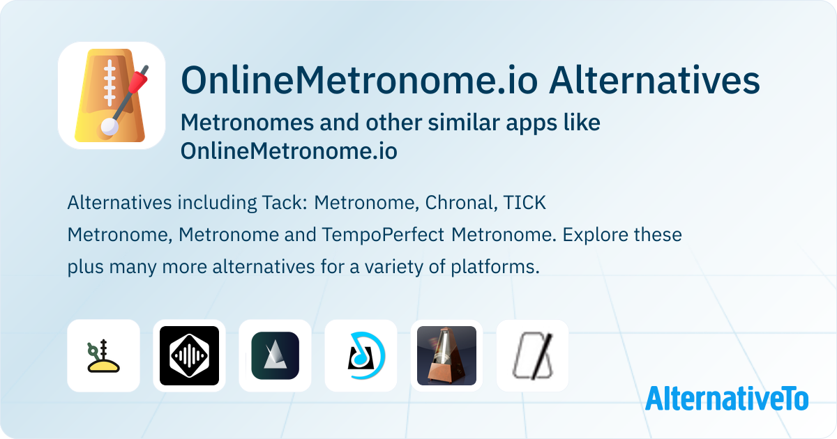 OnlineMetronome.io Alternatives: Top 21 Metronomes & Similar Websites ...