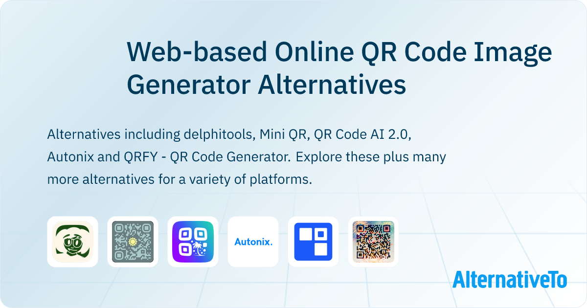 Online QR Code Image Generator Alternatives: Top 12 Web-based QR Code ...