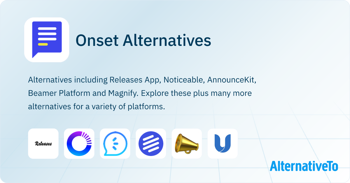 Onset Alternatives - Explore Similar Sites & Apps | AlternativeTo