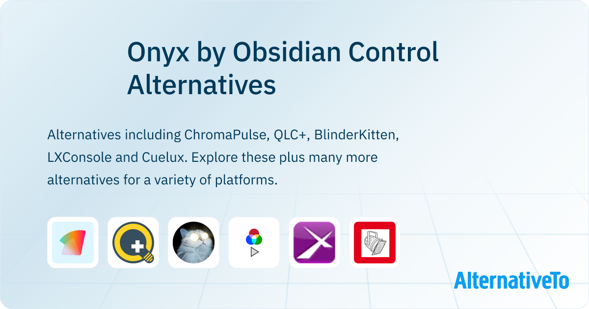 Onyx by Obsidian Control Alternatives - Explore Similar Software ...