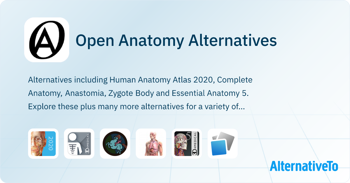 Open Anatomy Alternatives - Explore Similar Sites & Apps | AlternativeTo
