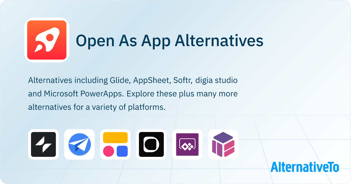 Open As App Alternatives - Explore Similar Apps & Services | AlternativeTo