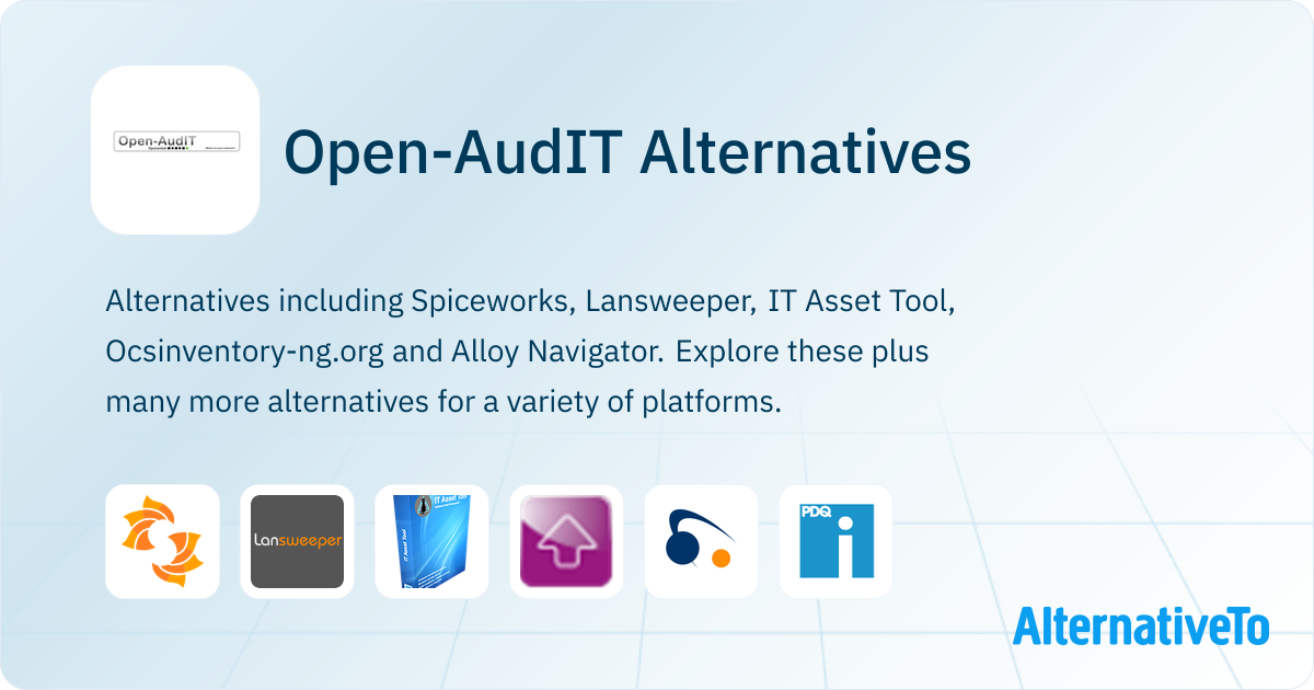 Open-AudIT Alternatives - Explore Similar Software | AlternativeTo