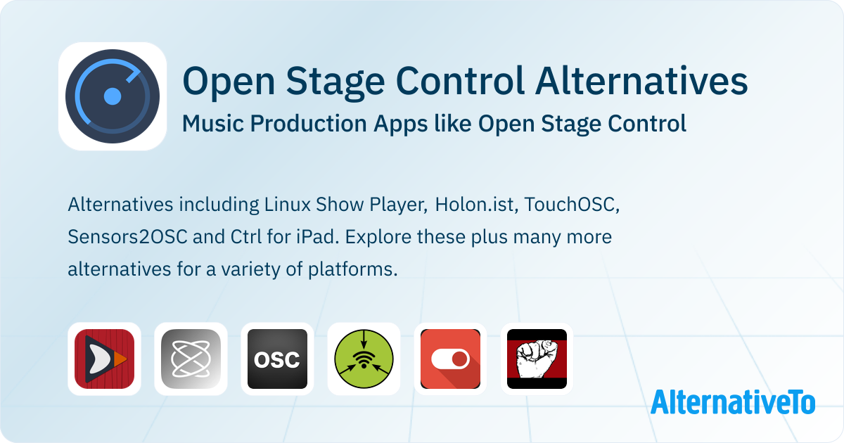 Open Stage Control Alternatives: Top 16 Music Production & Similar Apps ...