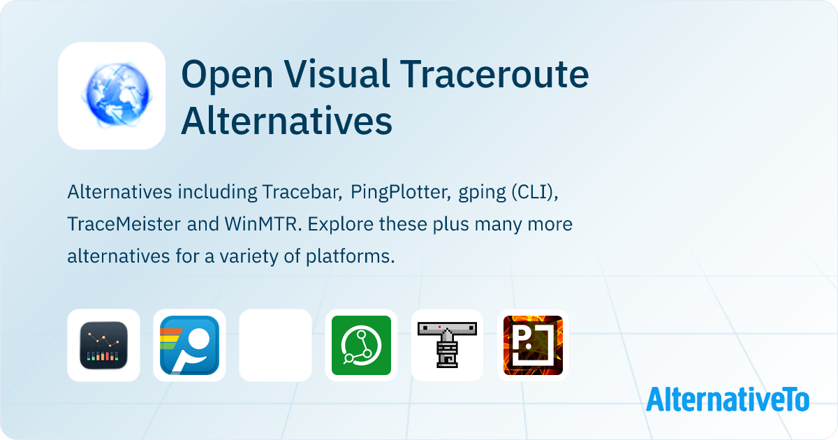 Open Visual Traceroute Alternatives - Explore Similar Software ...