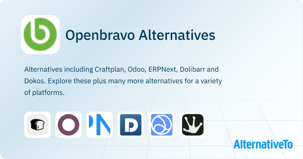 Openbravo Alternatives - Explore Similar Sites & Apps | AlternativeTo