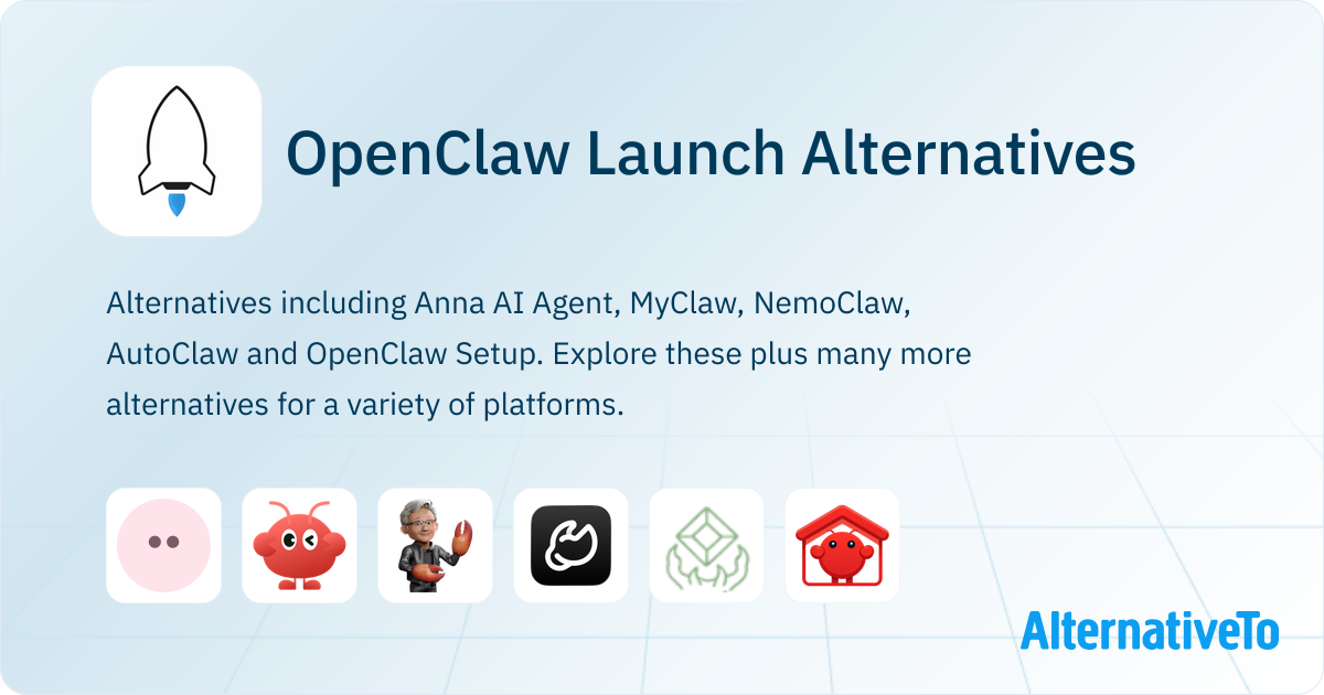 OpenClaw Launch Alternatives - Explore Similar Sites & Apps | AlternativeTo