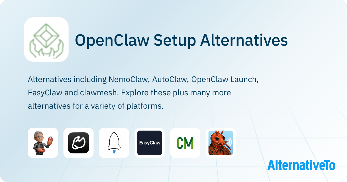 OpenClaw Setup Alternatives - Explore Similar Sites & Apps | AlternativeTo