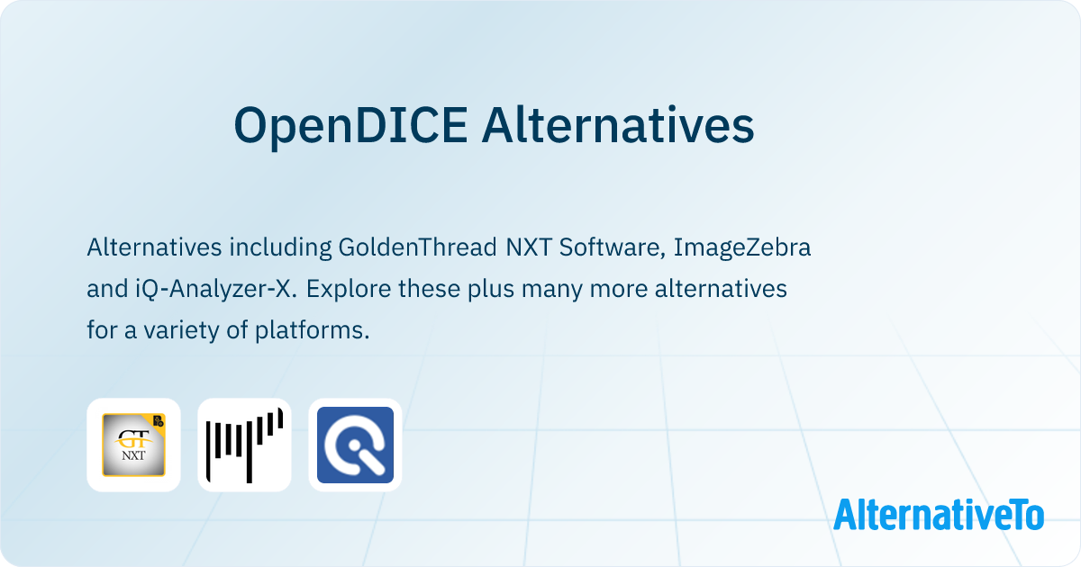OpenDICE Alternatives - Explore Similar Software | AlternativeTo