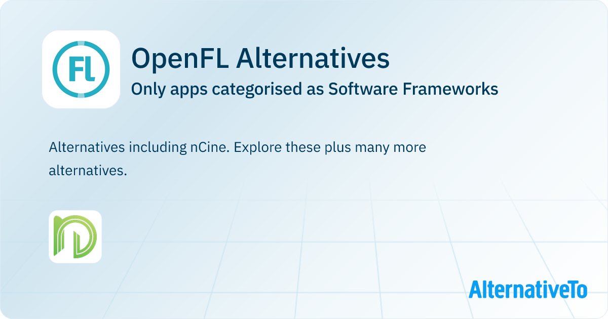 OpenFL Alternatives filtered by 'Software Framework' | AlternativeTo