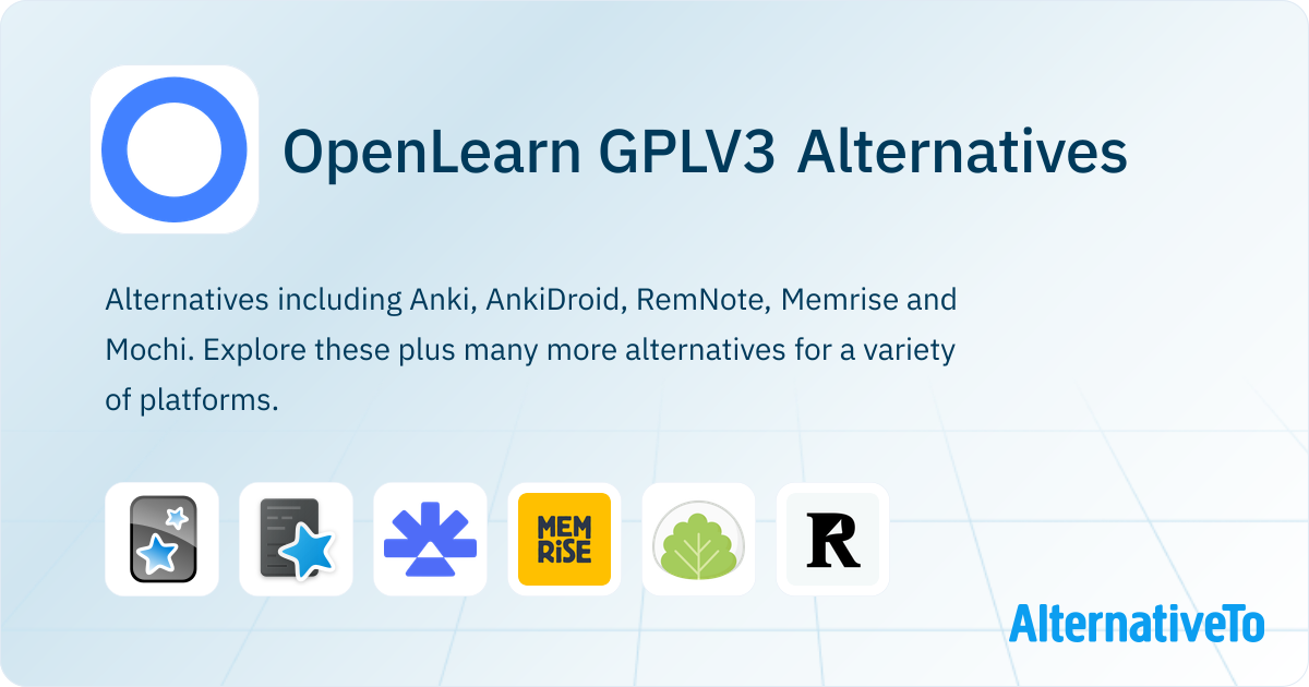 OpenLearn GPLV3 Alternatives - Explore Similar Sites & Apps | AlternativeTo