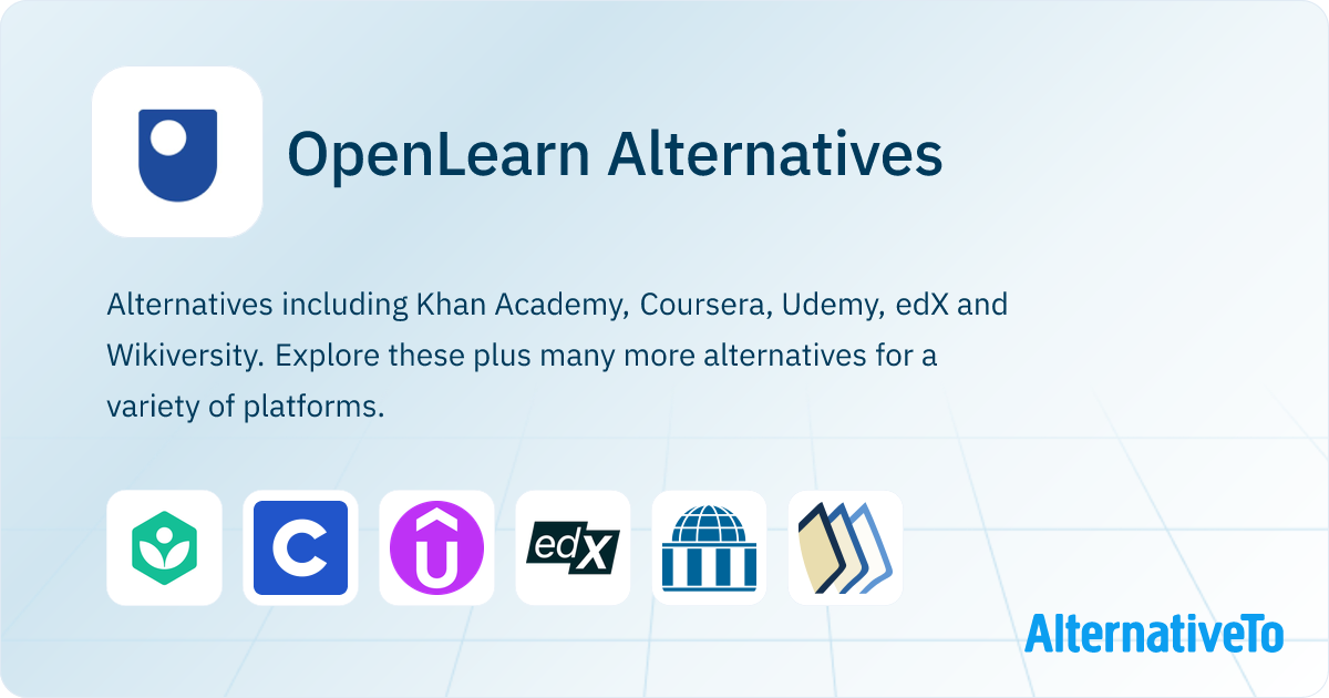 OpenLearn Alternatives - Explore Similar Sites & Apps | AlternativeTo