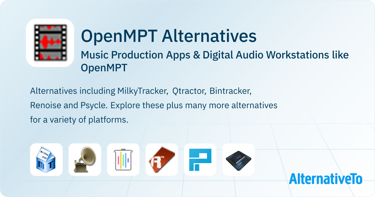 OpenMPT Alternatives: Top 12 Music Production Apps | AlternativeTo