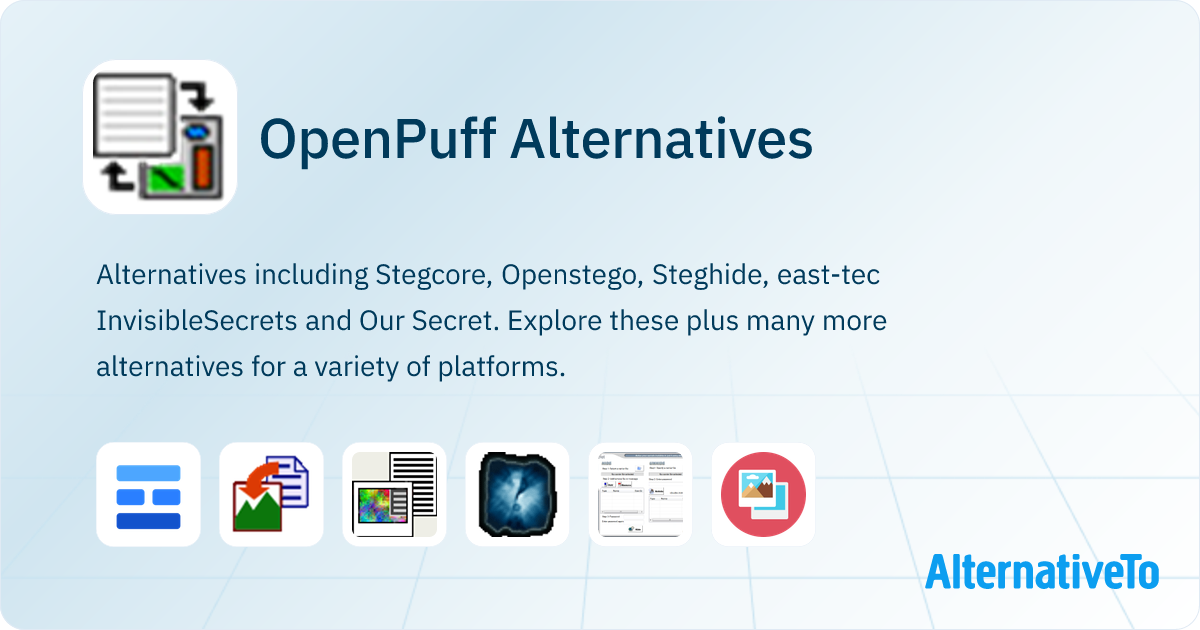 OpenPuff Alternatives - Explore Similar Software | AlternativeTo