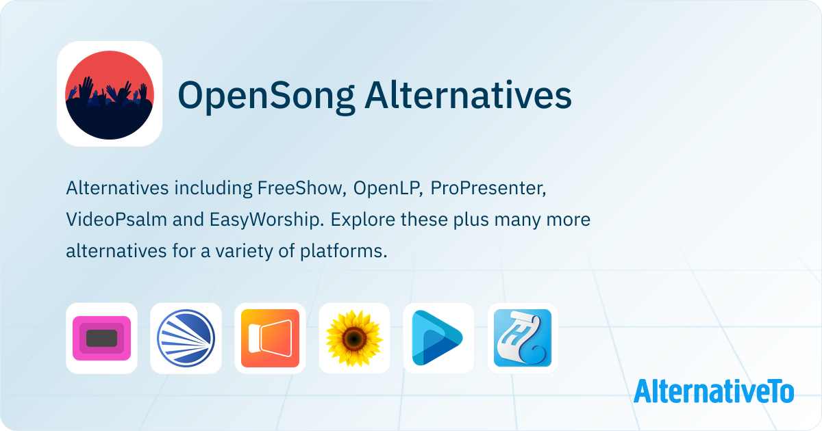OpenSong Alternatives - Explore Similar Software | AlternativeTo