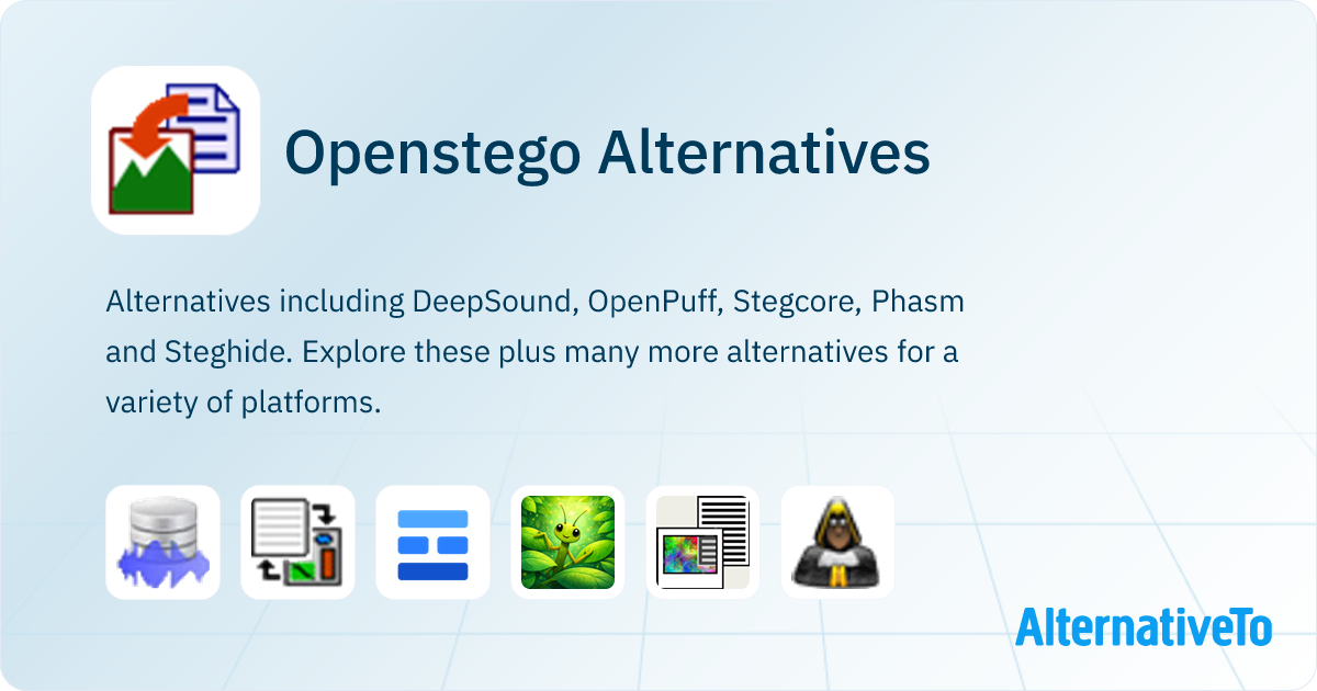 Openstego Alternatives - Explore Similar Software | AlternativeTo