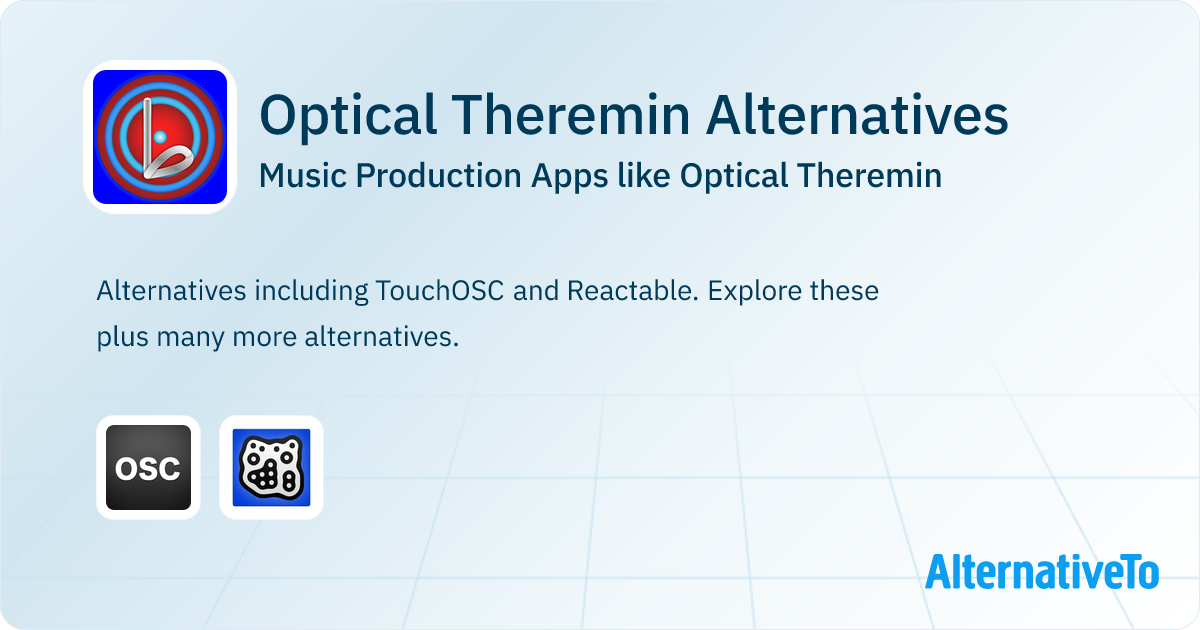 Optical Theremin Alternatives: Top 2 Music Production & Similar Apps ...