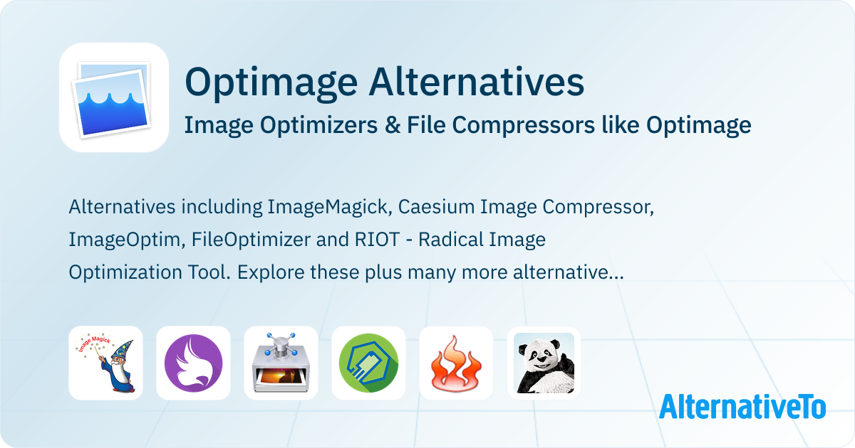 Optimage Alternatives: Image Optimizers - Page 2 | AlternativeTo
