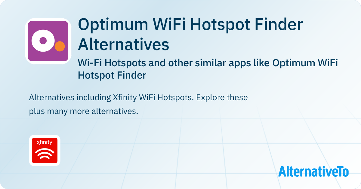 Optimum WiFi Hotspot Finder Alternatives: Top 1 Wi-Fi Hotspots ...