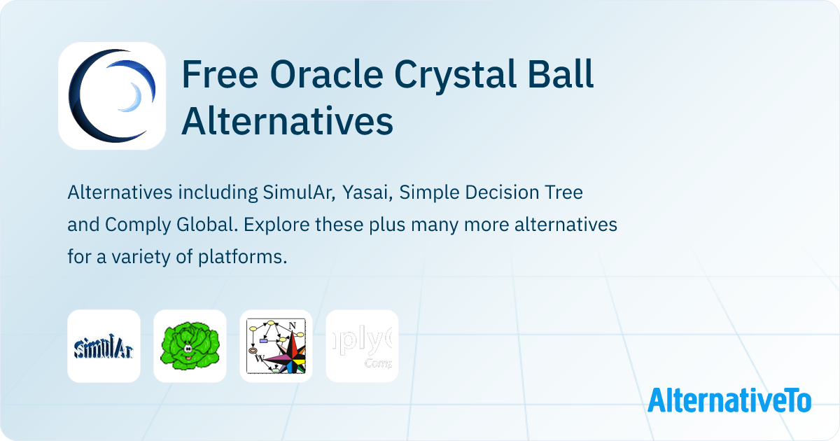 Free Oracle Crystal Ball Alternatives | AlternativeTo